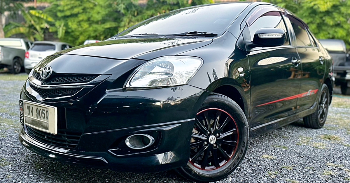 ภาพส่งมอบรถ Toyota Vios 1.5 GT Street Version เกียร์ Auto ปี 2009 โดย ...